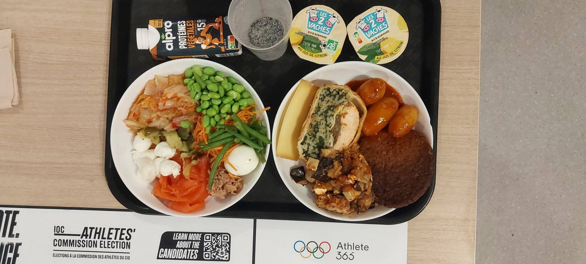 「噂とは違って」物議を醸すパリ五輪選手村飯を絶賛、日本代表選手がメニュー大公開「ご馳走だわ」「アスリートやけん量がすっげぇ」：「おっ！」でつながる地元密着のスポーツ応援メディア 西スポweb 