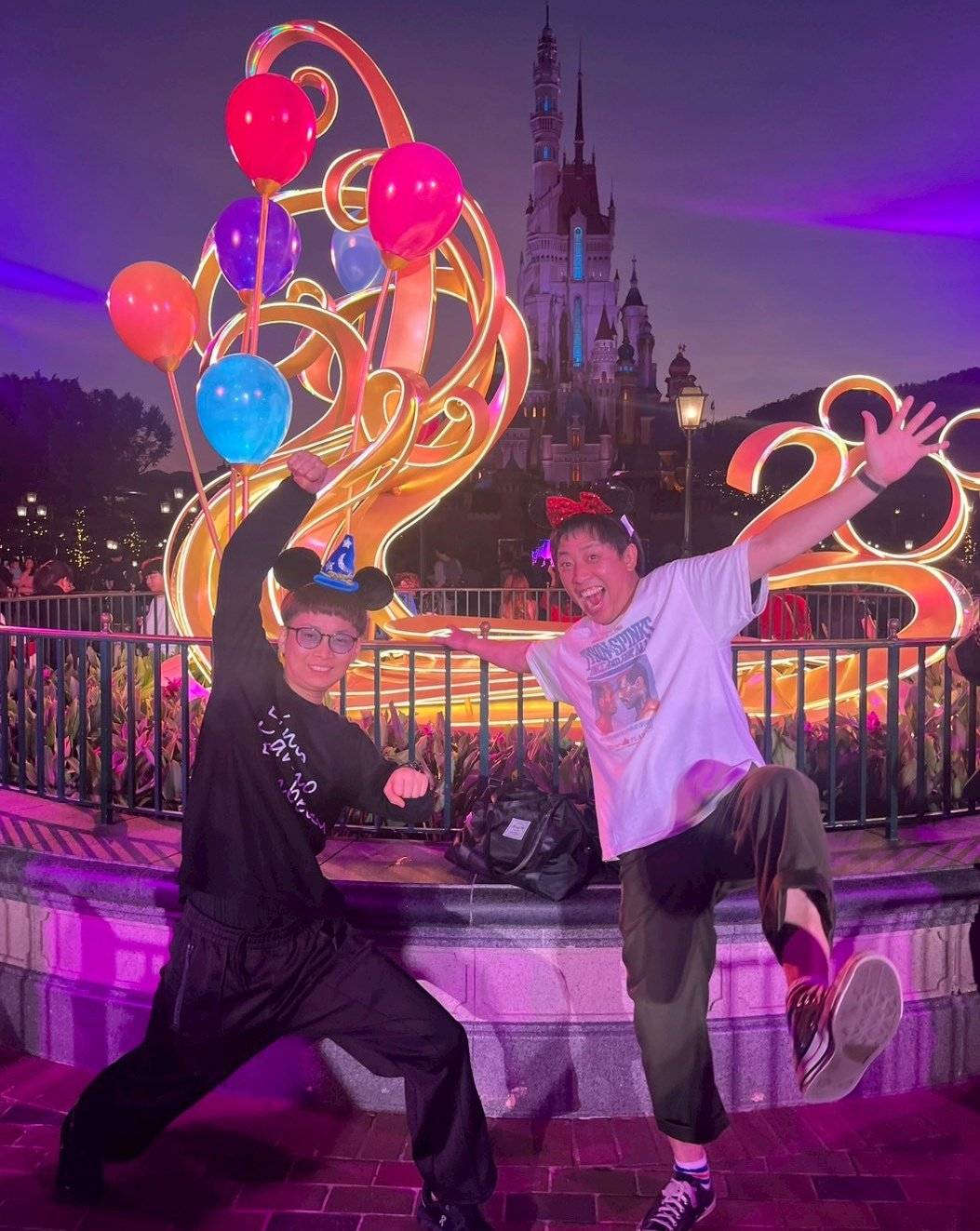 ディズニーで「タバコ吸い放題⁉」さらば森田〝夢の国で衝撃ショット〟に反響「夢の国とは思えない光景」「相性最悪で最高!」：「おっ！」でつながる地元密着のスポーツ応援メディア 西スポWEB OTTO!