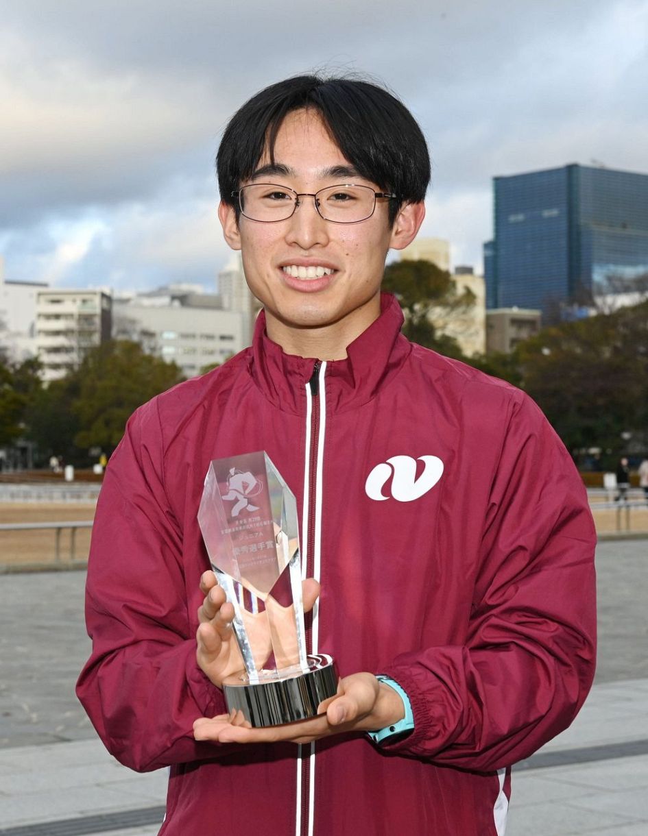 長崎・五島南高の川原琉人が1区で区間新「自分でも予想外」順大に進学予定【都道府県対抗男子駅伝】：「おっ！」でつながる地元密着のスポーツ応援