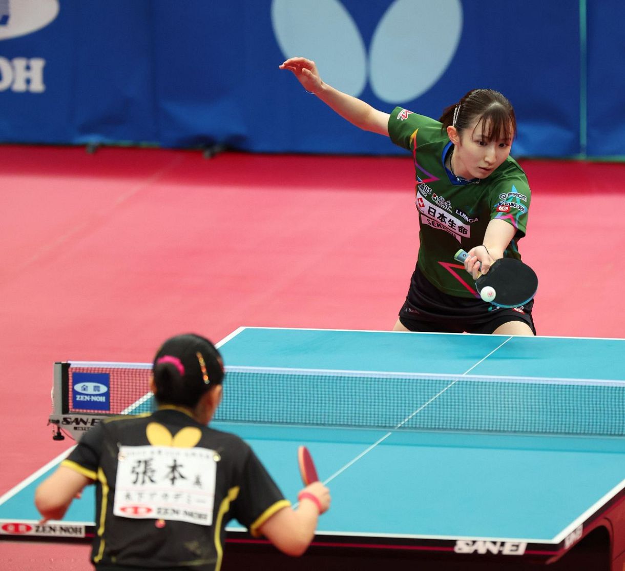 15歳張本美和が日本のエース早田ひなから金星V パリへ大きな100Pゲット、卓球五輪選考対象大会・全農カップ：「おっ！」でつながる地元密着のスポーツ応援メディア 西スポWEB OTTO!