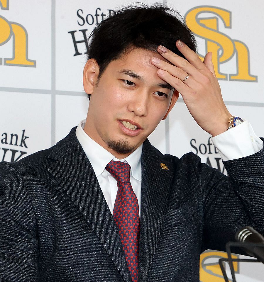 ソフトバンク栗原陵矢、700万円ダウンの6300万円でサイン 「家族のためにも、より一層やらないと」：「おっ！」でつながる地元密着のスポーツ応援メディア 西スポWEB OTTO!