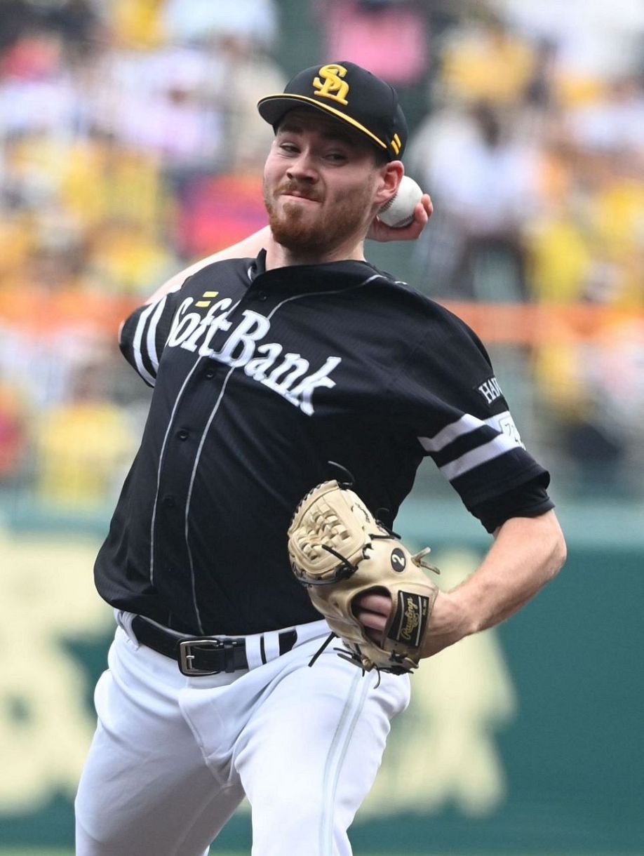 【動画】「ちょっと抜け気味のインコース高めの159kmはえぐいってばよ」ソフトバンク・スチュワートがピンチで梅野斬り：「おっ！」でつながる地元密着のスポーツ応援メディア 西スポWEB OTTO!