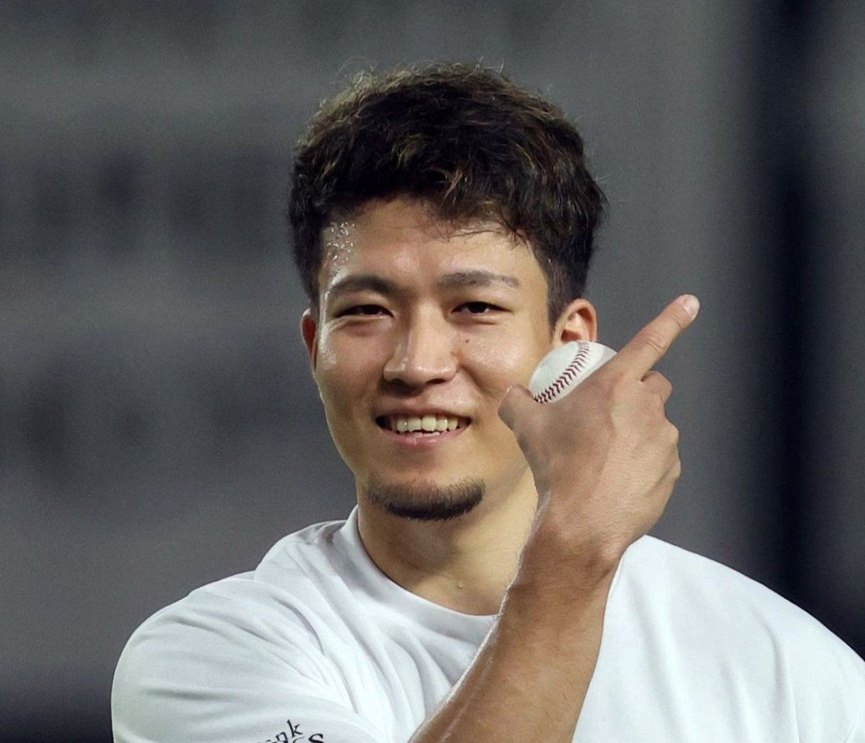 千賀が〝ゴーストフォーク〟とついにご対面!? SNS反応「メッツファン大歓迎してくれてる」：「おっ！」でつながる地元密着のスポーツ応援メディア 西スポWEB OTTO!