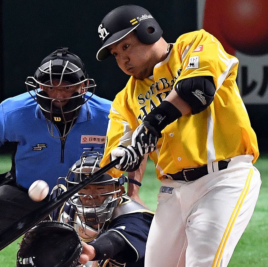 ソフトバンク山川穂高、オリックス宮城大弥から先制15号2ラン 後半戦最高の「どすこい」スタート：「おっ！」でつながる地元密着のスポーツ応援