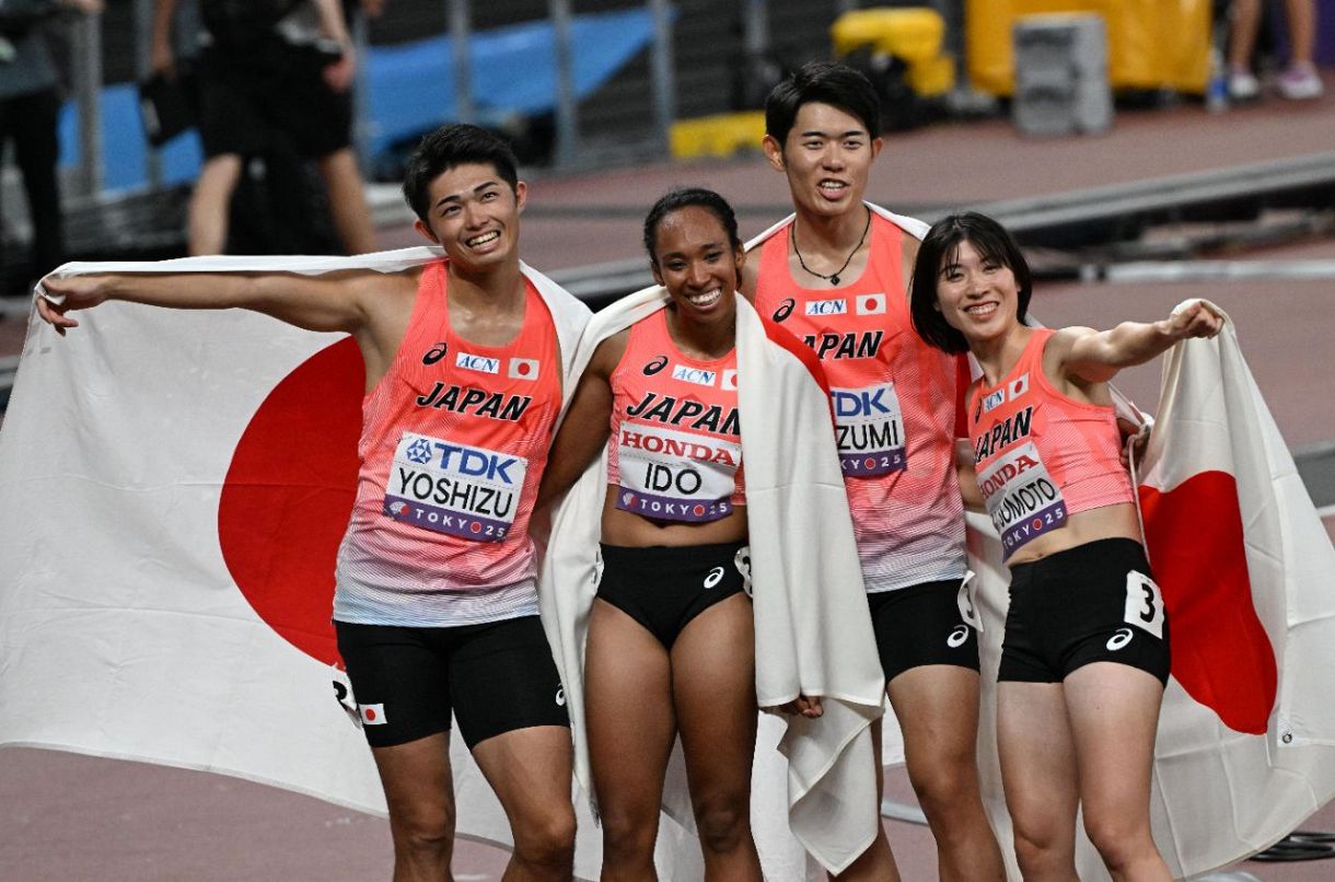 混合1600Mリレー、日本は史上初決勝で8位【東京世界陸上】：「おっ！」でつながる地元密着のスポーツ応援メディア 西スポWEB OTTO!