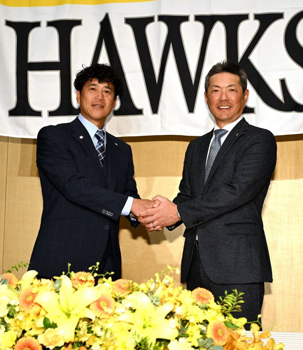 「それが仕事だと思っている」ソフトバンク、城島健司氏がCBO就任会見 同席の小久保監督「やっと地に足をつけて野球だけに向き合う」：「おっ！」でつながる地元密着のスポーツ応援メディア 西スポ ...