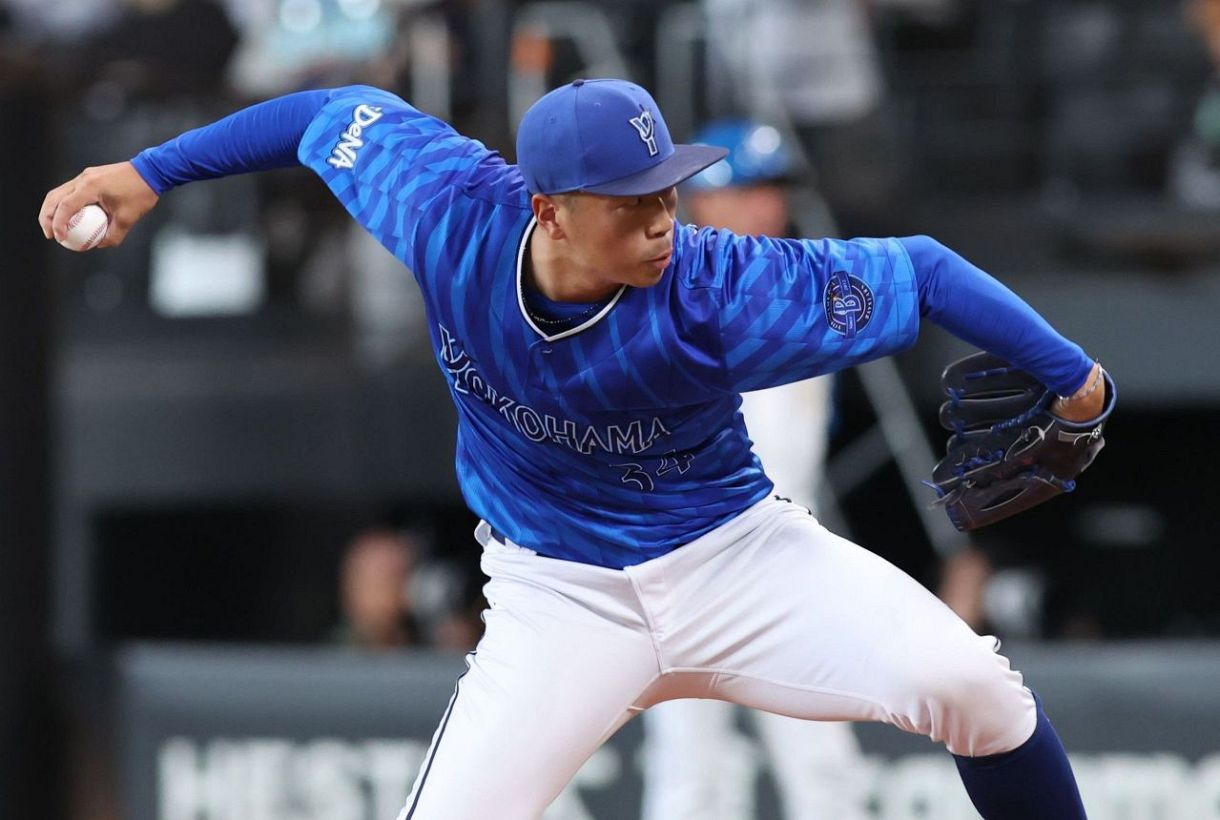 DeNAドラ2の変則右腕がデビュー戦で示した可能性 見事な火消しにファン「初見は面食らう」「あのフォームは打ちにくい」「序列上げていきそう」：「おっ！」でつながる地元密着のスポーツ応援メディア ...